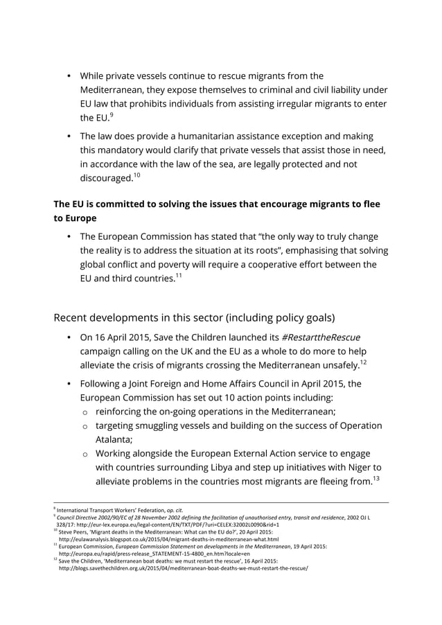 Migration Across the Mediterranean | PDF