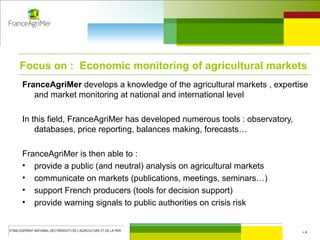 Présentation FranceAgriMer (english version) | PPT