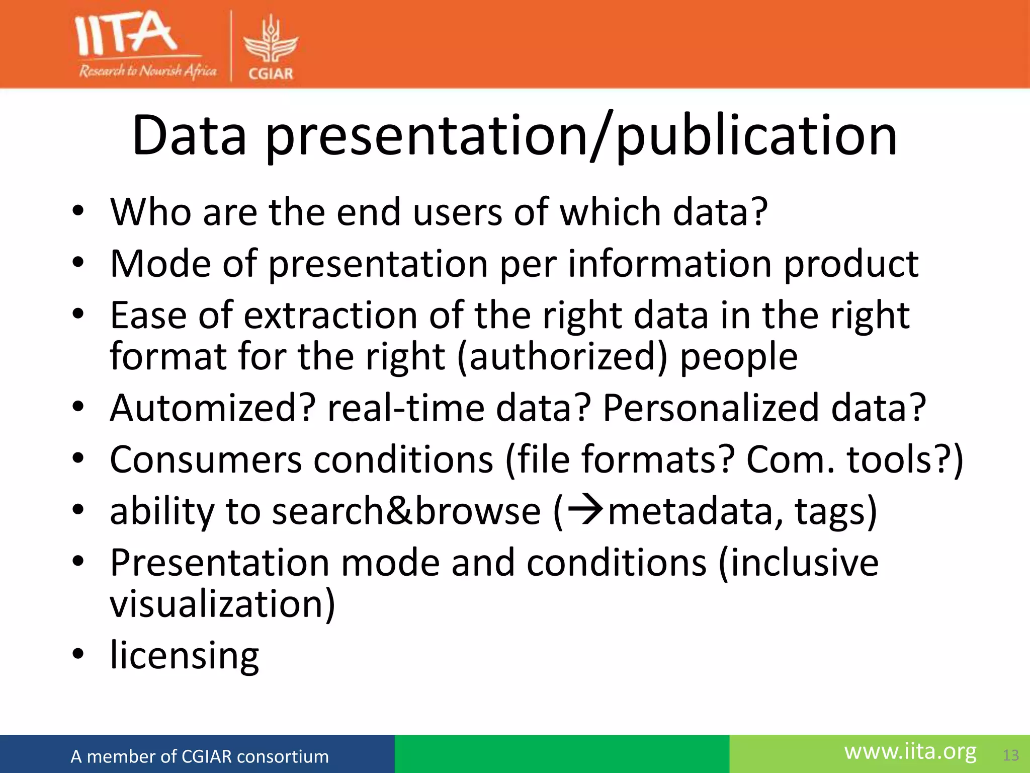 Introduction To Data Management Terminologies And Use Of Data