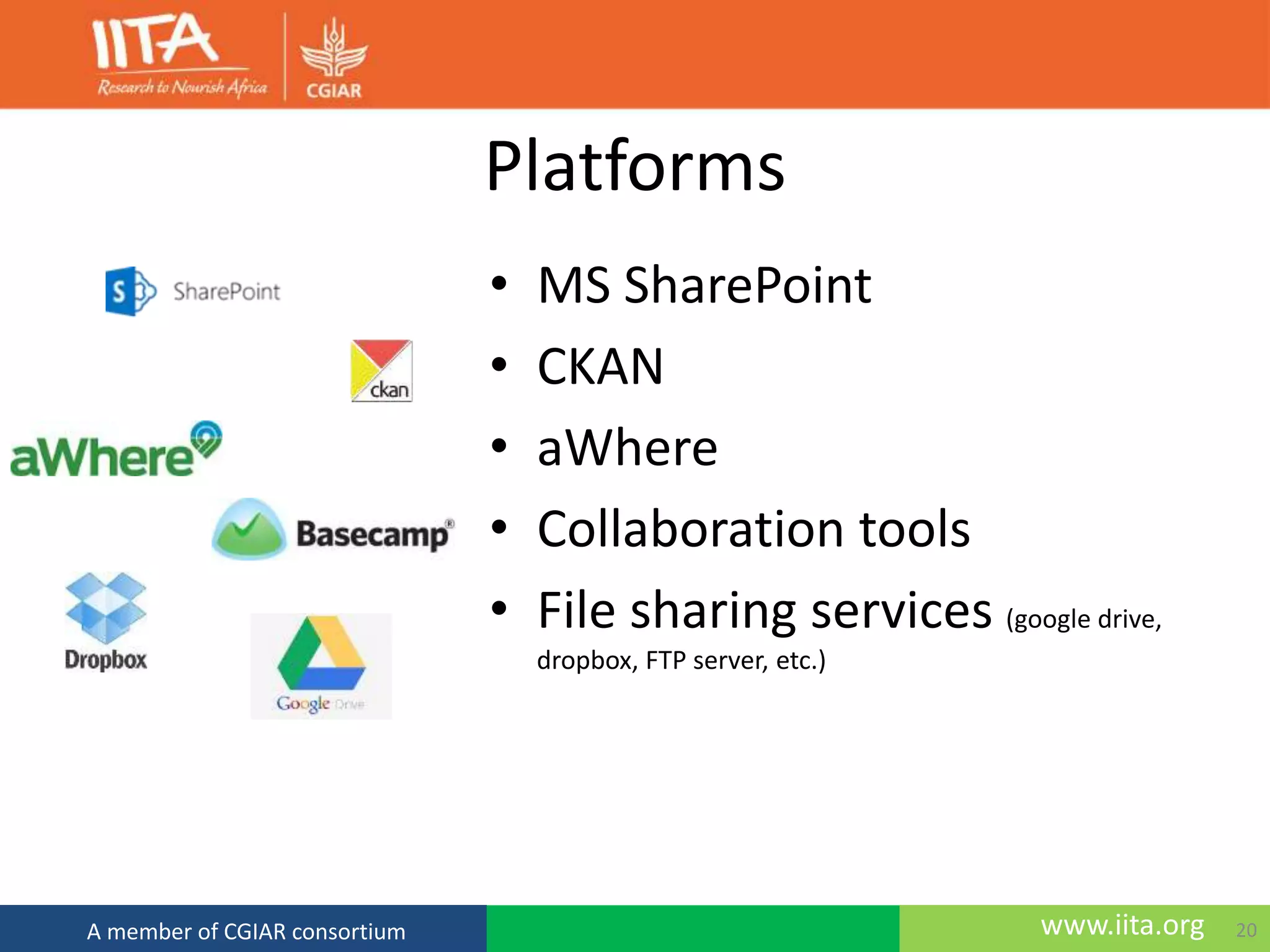 Introduction To Data Management Terminologies And Use Of Data
