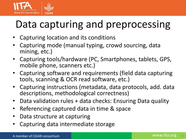 Introduction to data management, terminologies and use of data management platforms | PPT