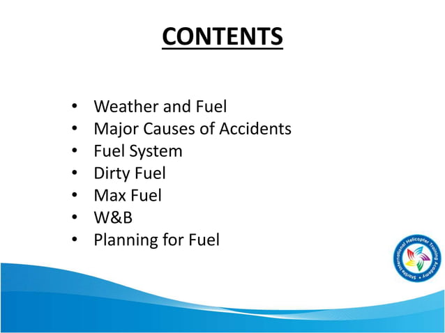 Importance of Fuel Planning | PPT