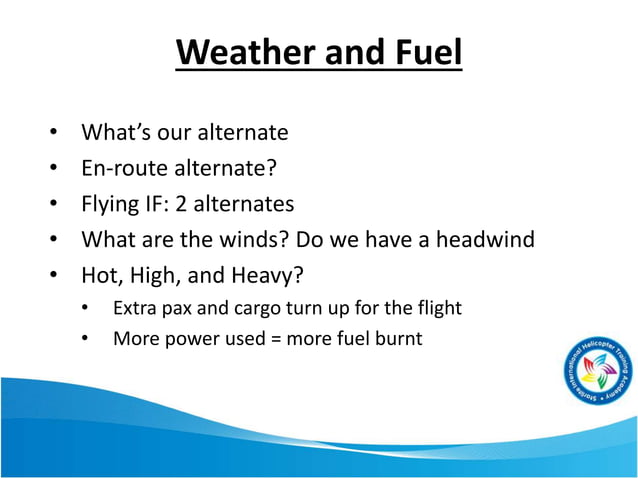 Importance of Fuel Planning | PPT