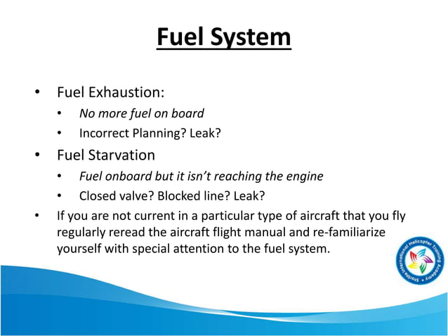 Importance of Fuel Planning | PPT