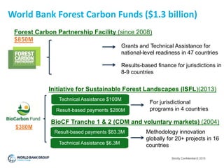 World Bank Forest Carbon Funds and Public Private Partnerships – World ...