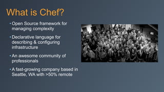 Network Infrastructure as Code with Chef and Cisco | PPT