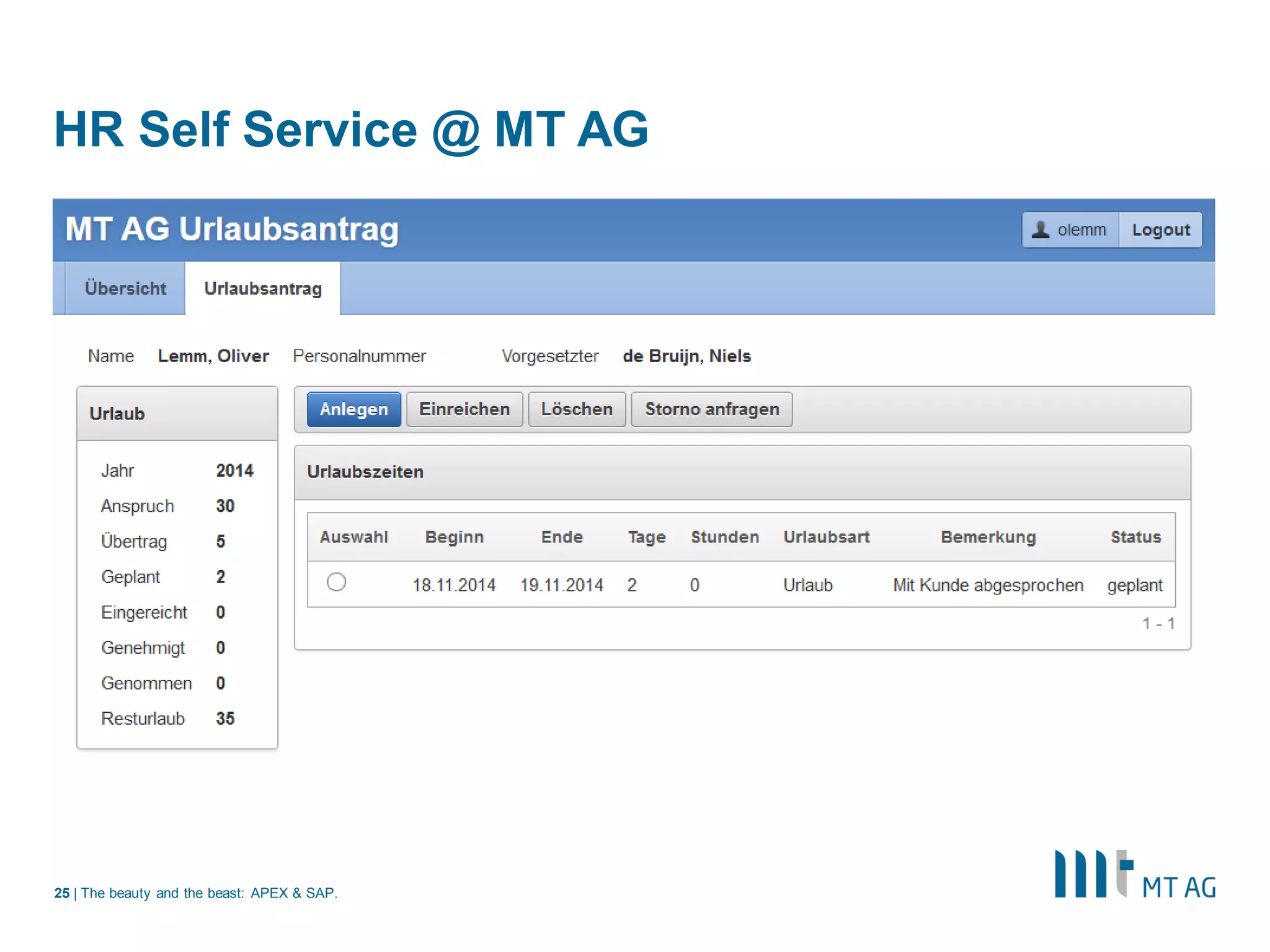 The_Beauty_And_The_Beast_APEX_and_SAP | PPT