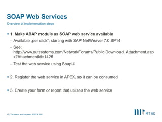 The_Beauty_And_The_Beast_APEX_and_SAP | PPT