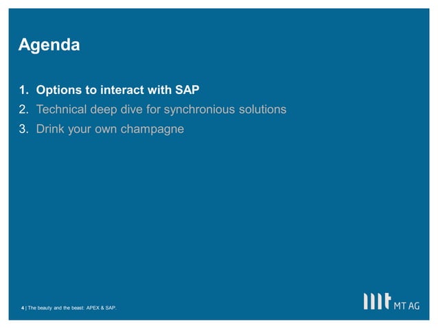 The_Beauty_And_The_Beast_APEX_and_SAP | PPT