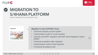 Ctac S/4HANA Scenarios Explained | PPT