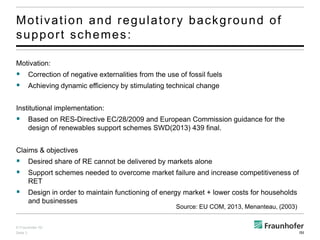 Support schemes for renewable energy sources | PPT | Free Download