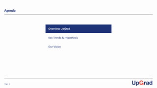 UpGrad - our vision for online higher education | PPTX