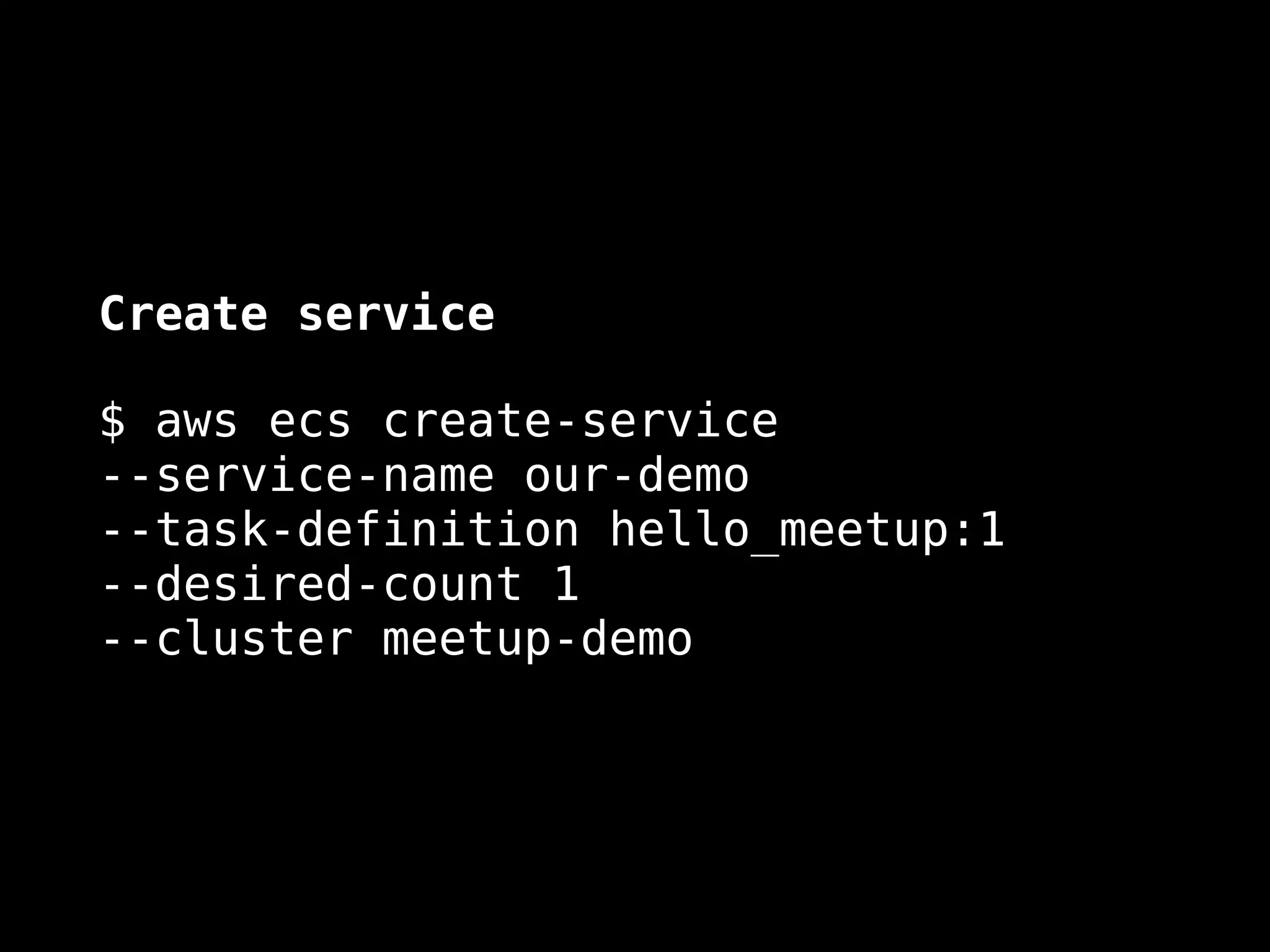 AWS Elastic Container Service | PPT AWS Elastic Container Service | PPT