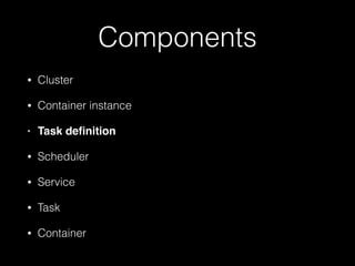 AWS Elastic Container Service | PDF