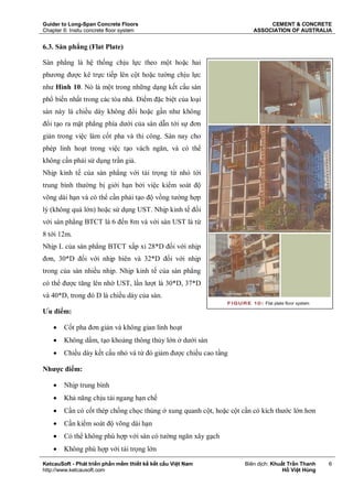 Chỉ dẫn thiết kế sàn vượt nhịp lớn | PDF