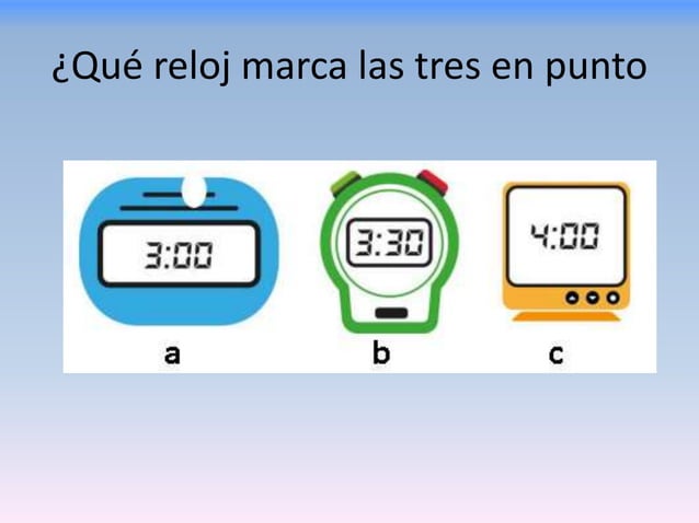 201507231649570.Aprender la hora en reloj digital.ppt | Education
