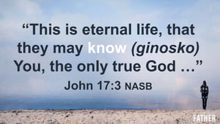 Jesus Shows Us The Father | 26 July 2015 | Michael Neumann | PPTX