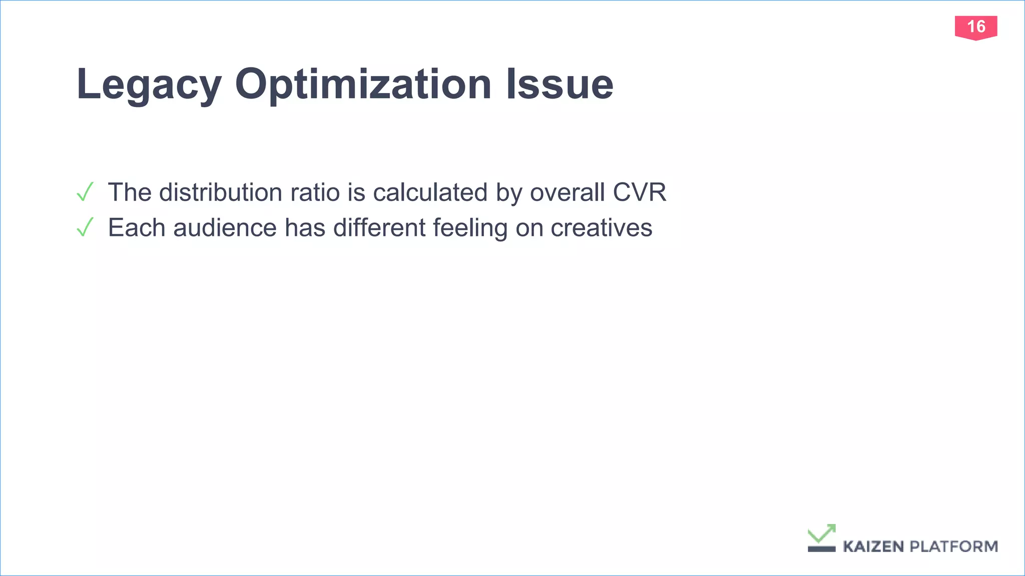 Kaizen Platform Optimization System Architecture | PPTX