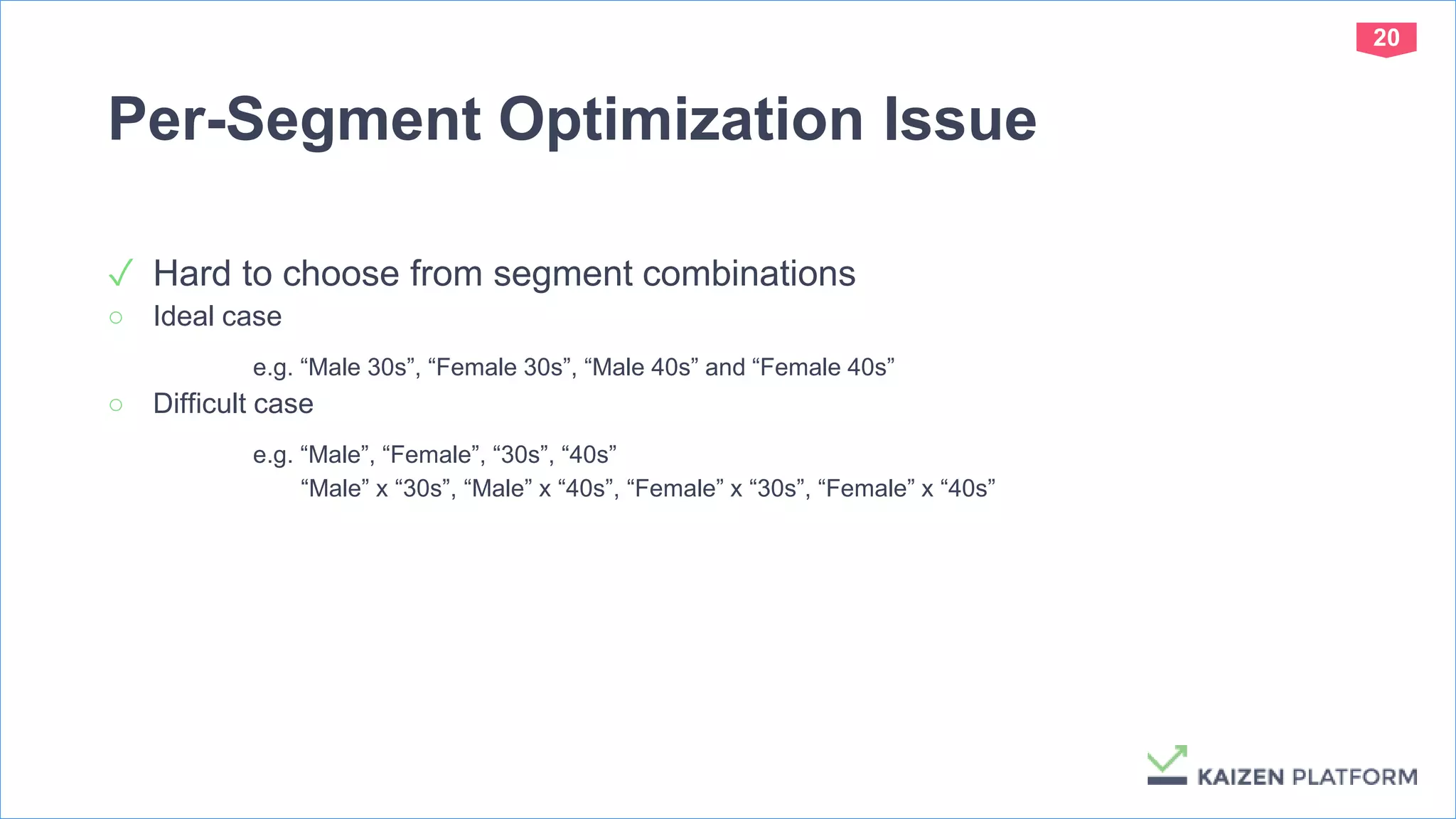 Kaizen Platform Optimization System Architecture | PPTX