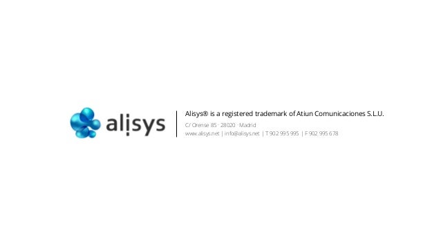 ALISYS Corporate Presentation
