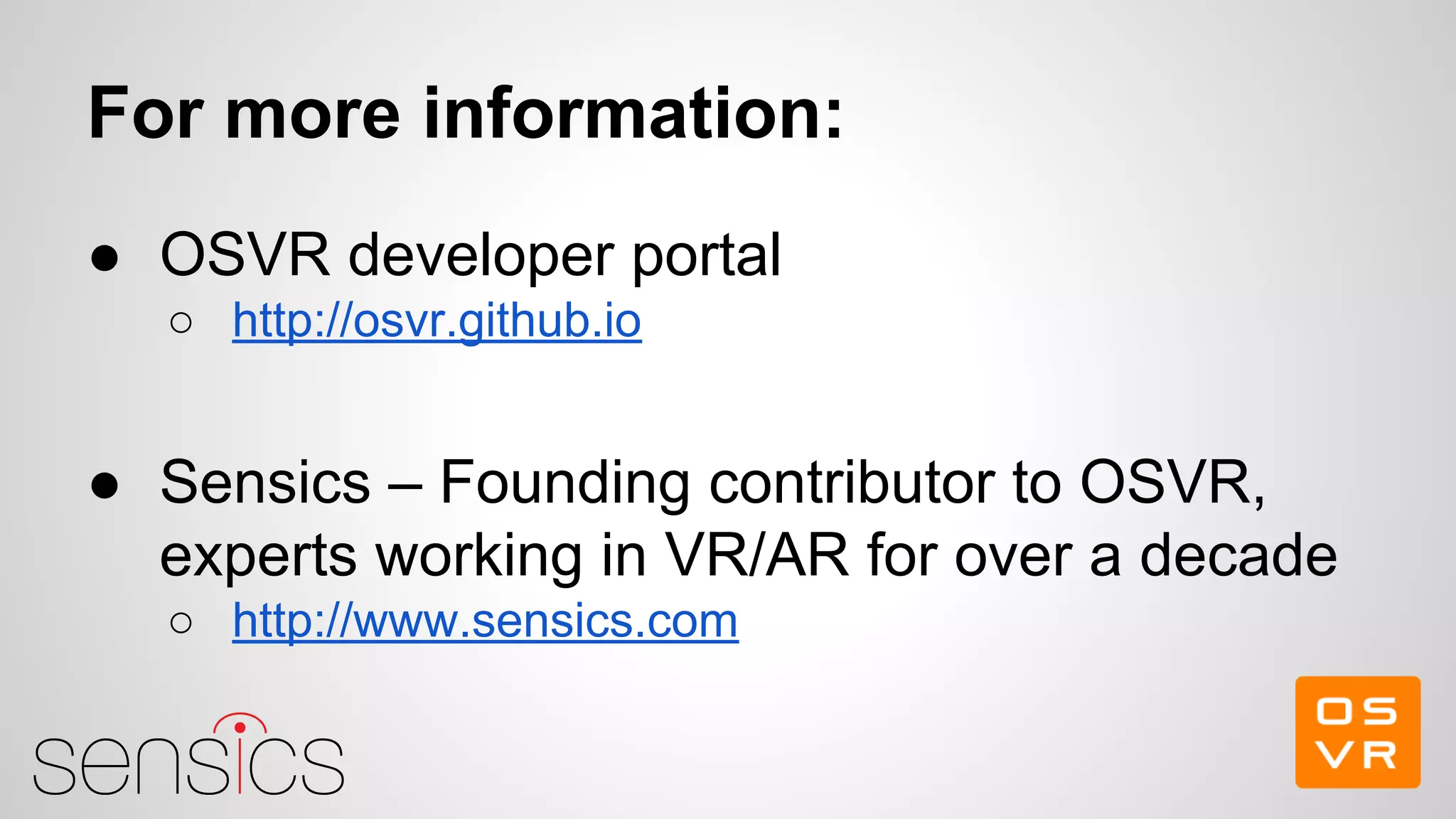 OSVR Client Application Design | PDF | Cloud Computing | Internet