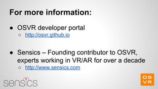 OSVR Client Application Design | PDF | Cloud Computing | Internet