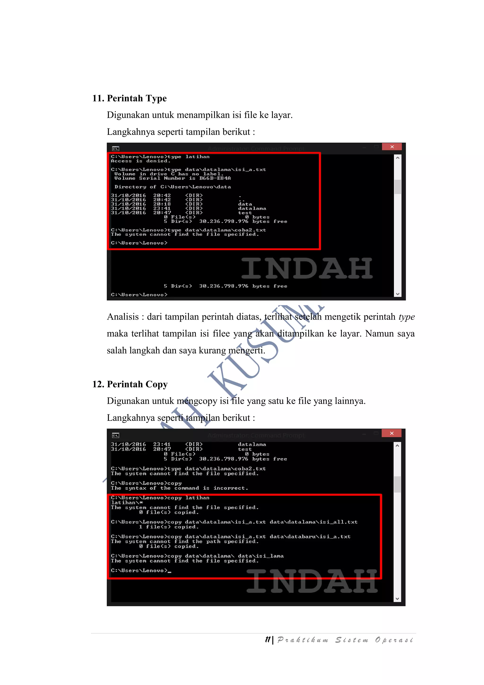 Laporan Praktikum Sistem Operasi Modul 1 | PDF Laporan Praktikum Sistem Operasi Modul 1 | PDF