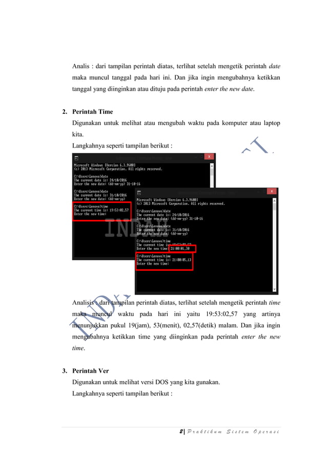 Laporan Praktikum Sistem Operasi Modul 1 | PDF Laporan Praktikum Sistem Operasi Modul 1 | PDF
