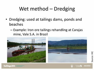 Tailings remediation with dredge mining technology | PDF | Commodities ...