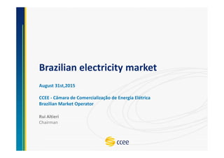 Brazilian Electricity Market - Business France | PDF | Power and Energy ...