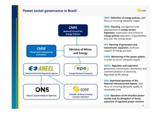 Brazilian Electricity Market - Business France | PDF | Power and Energy ...
