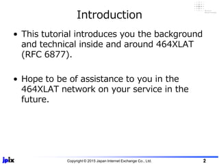 464XLAT Tutorial | PDF