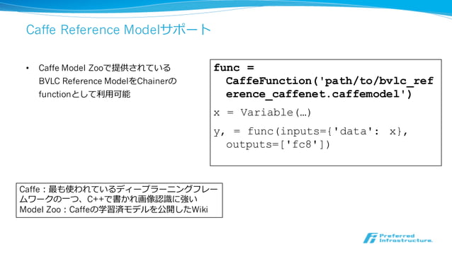 Introduction to Chainer (LL Ring Recursive) | PPT