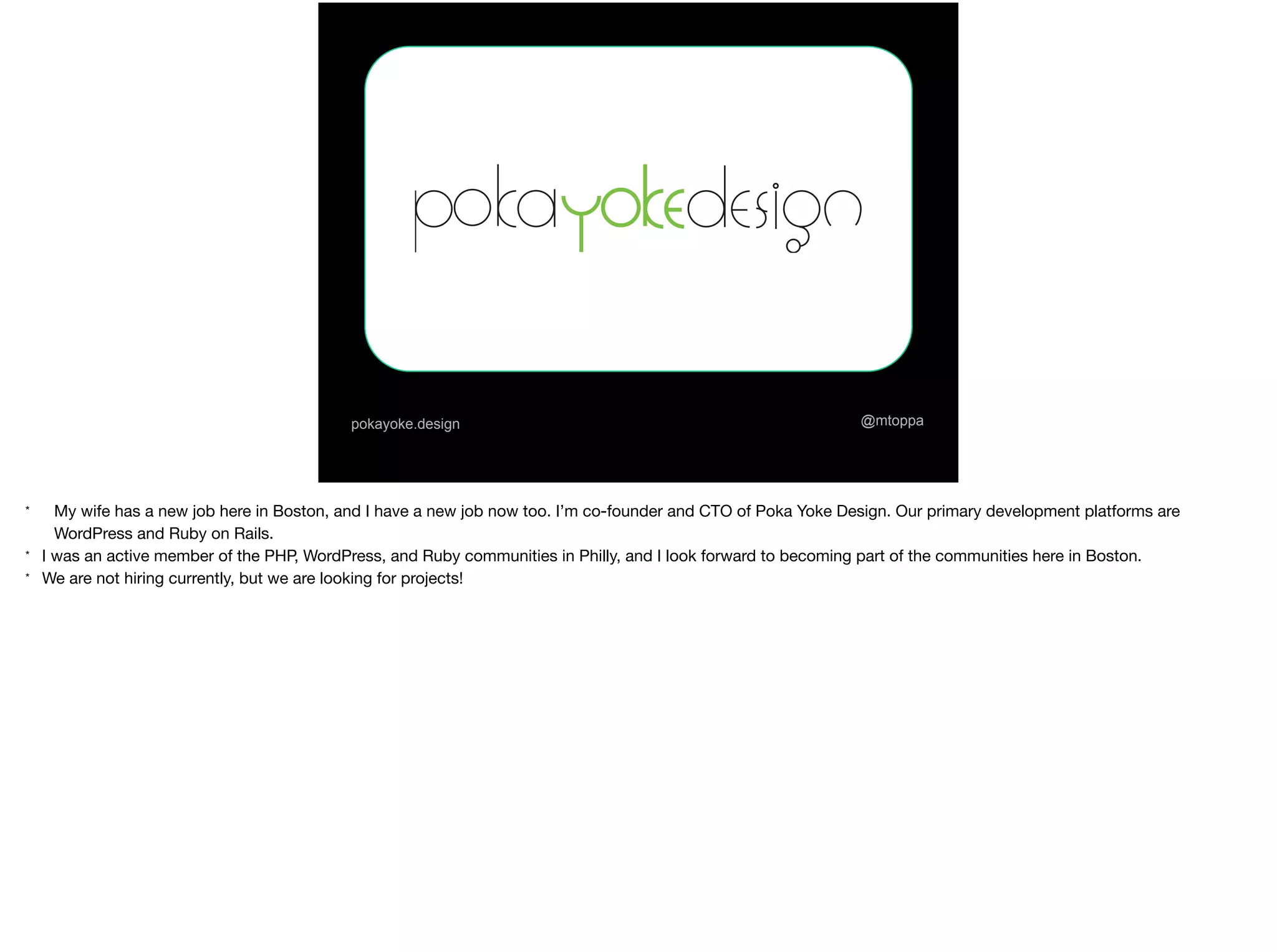 Dependency Injection for PHP | PPT