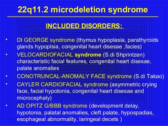 20150918 C.Izzi - 22q11.2 Microdeletion Syndrome: Understanding the