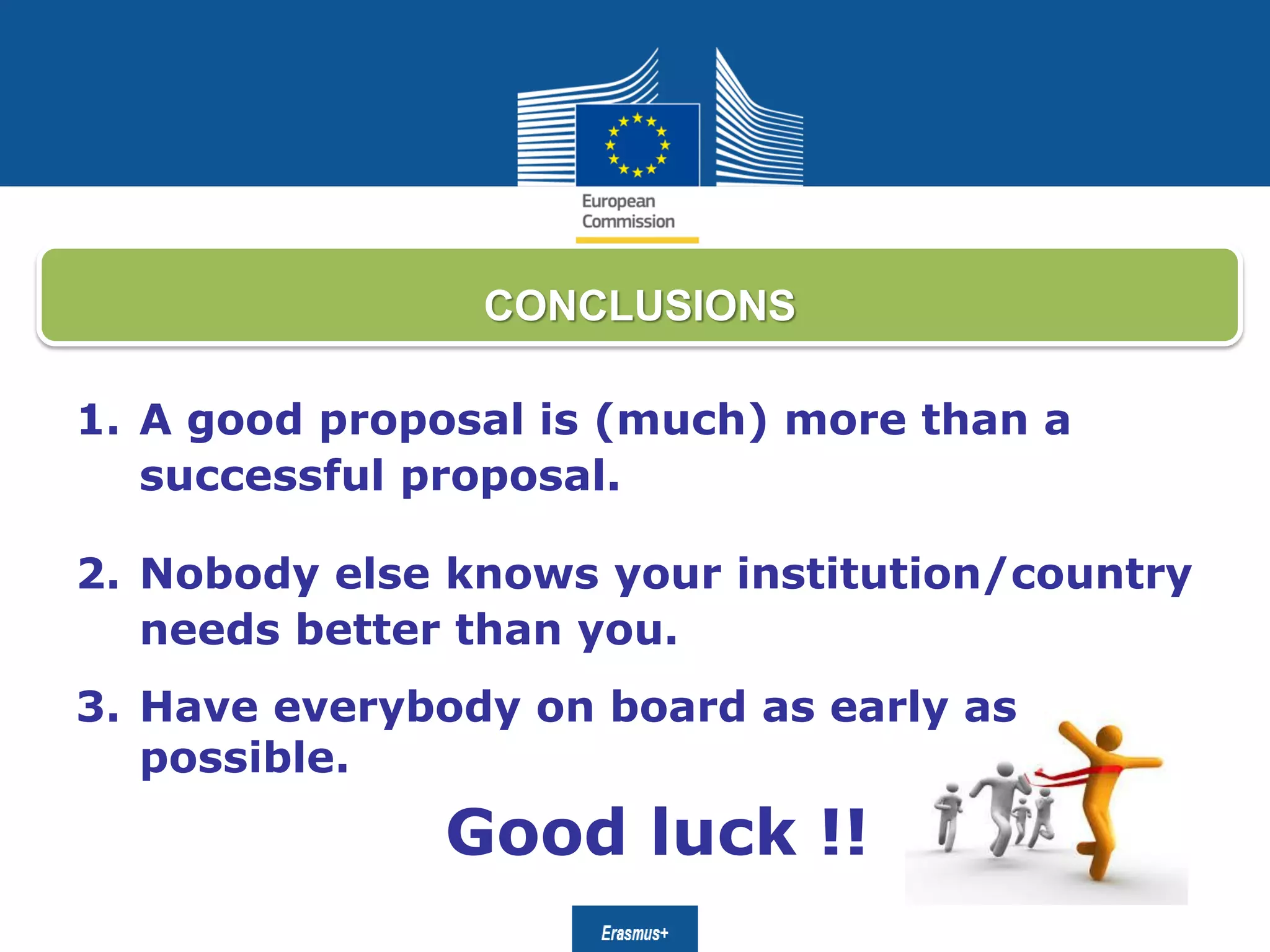Erasmus + How to prepare a competitive project proposal? | PDF