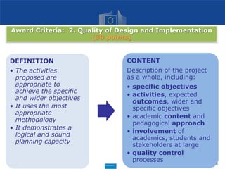 Erasmus + How to prepare a competitive project proposal? | PDF