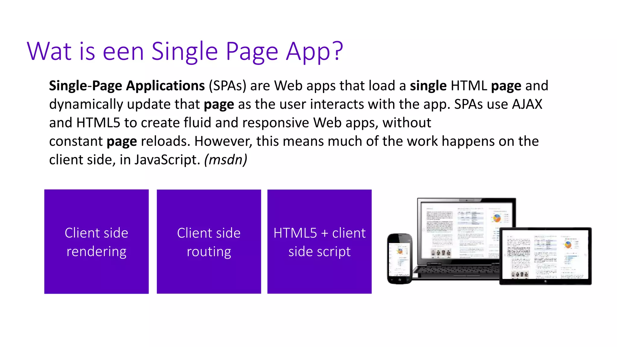 Single Page Apps | PPT