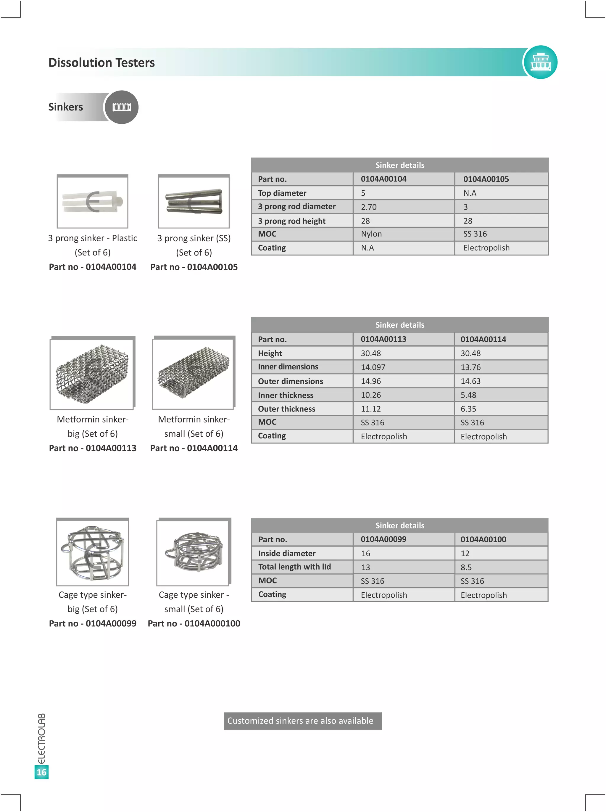 Electrolab accessories catalogue | PDF