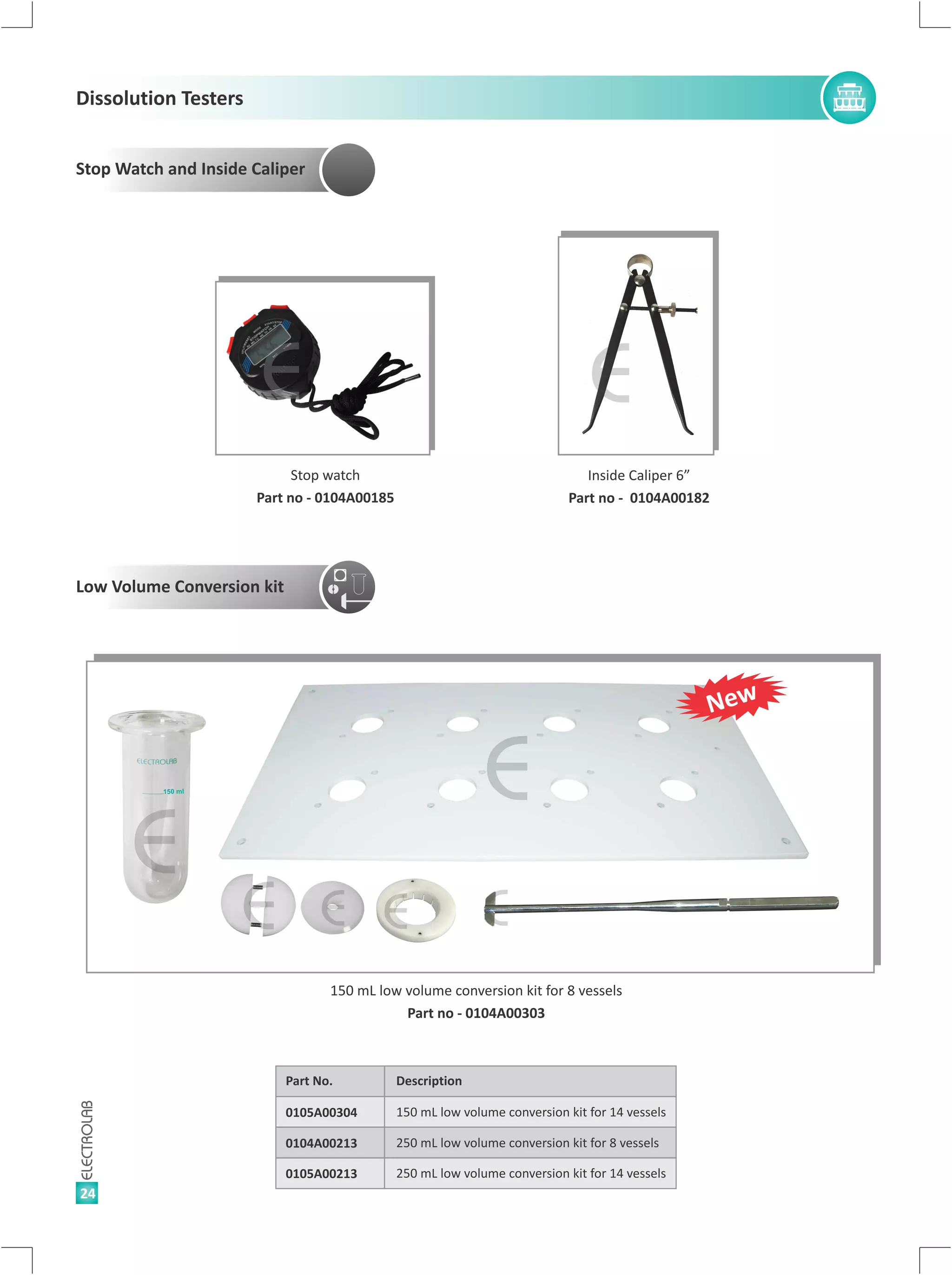 Electrolab accessories catalogue | PDF