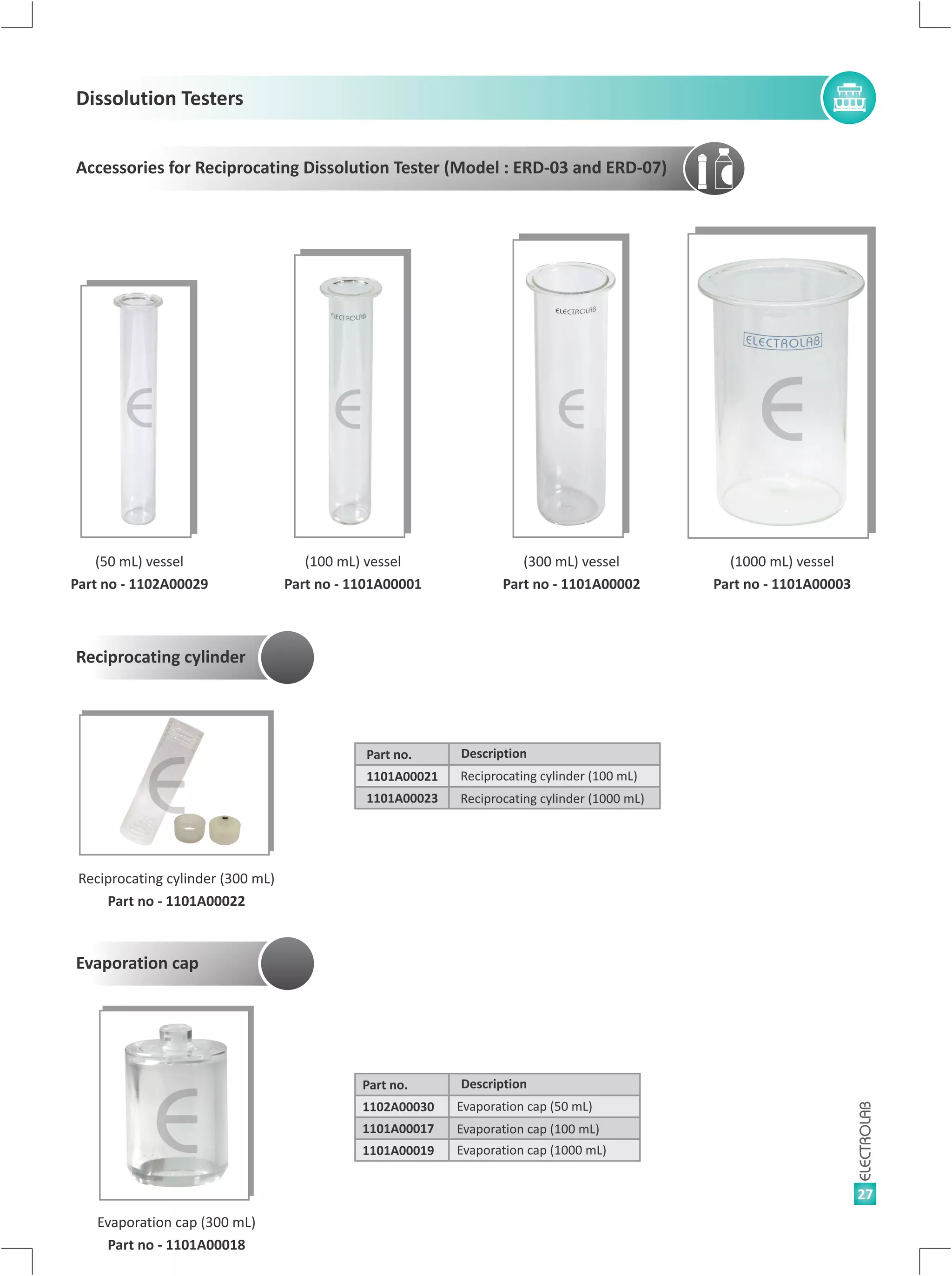 Electrolab accessories catalogue | PDF