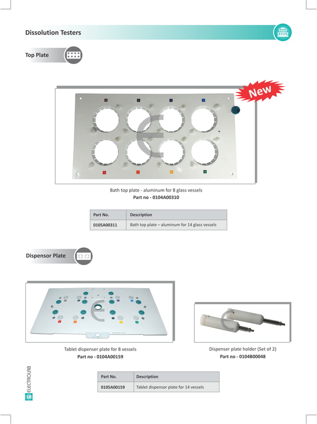 Electrolab accessories catalogue | PDF