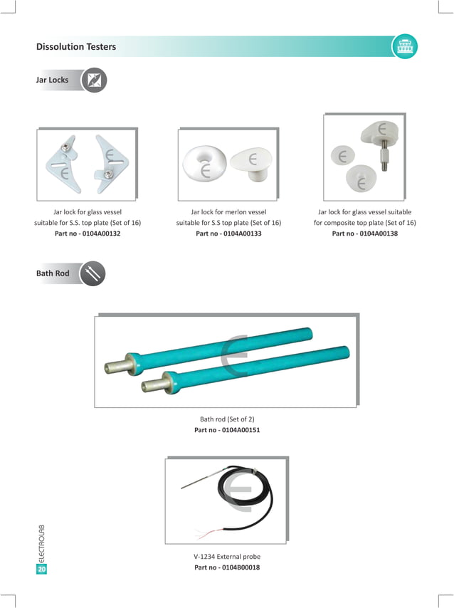 Electrolab accessories catalogue | PDF