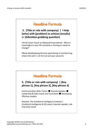 2015 09 PSA LinkedIn Overview | PDF