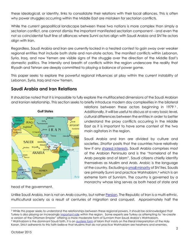 The Middle East Cold War | PDF
