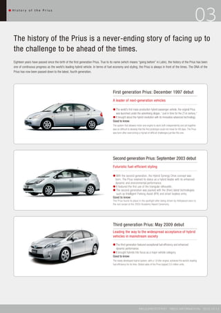 Toyota Prius 4 Presentation | PDF | Automotive Industry | Industries