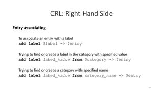 CRL: A Rule Language for Table Analysis and Interpretation | PPT