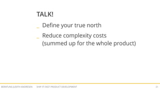 Ship it! Fast Product Development | PPT