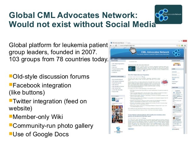 Securing a cancer patient voice using Social Media