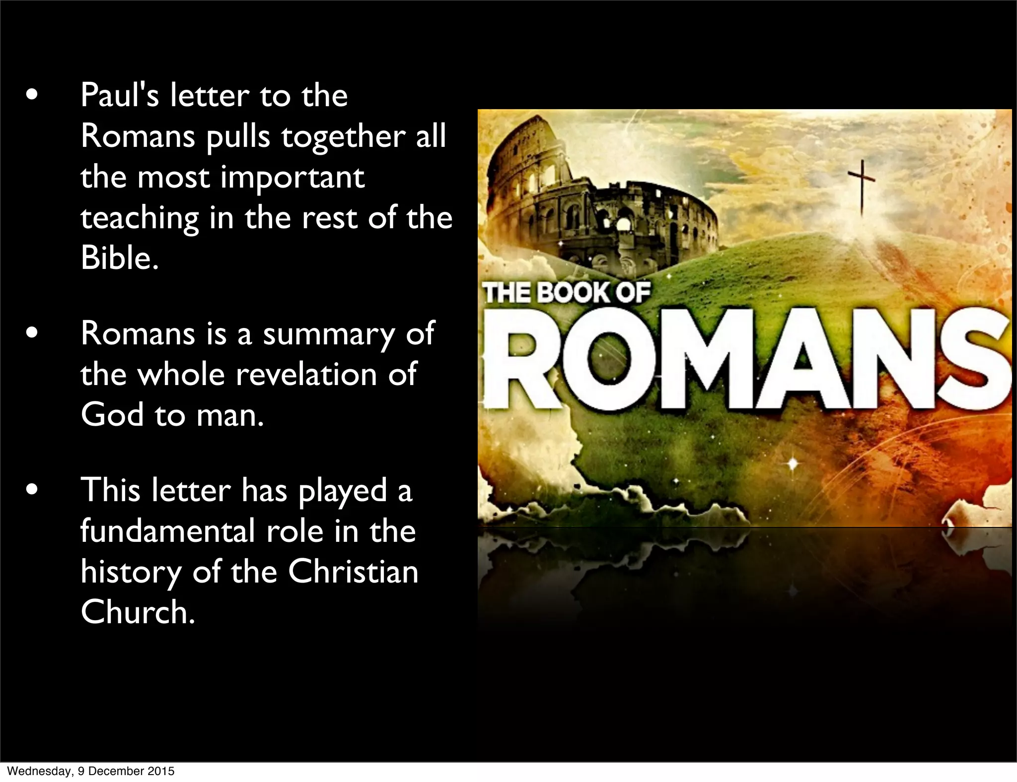 Paul's Letter to the Romans | PDF